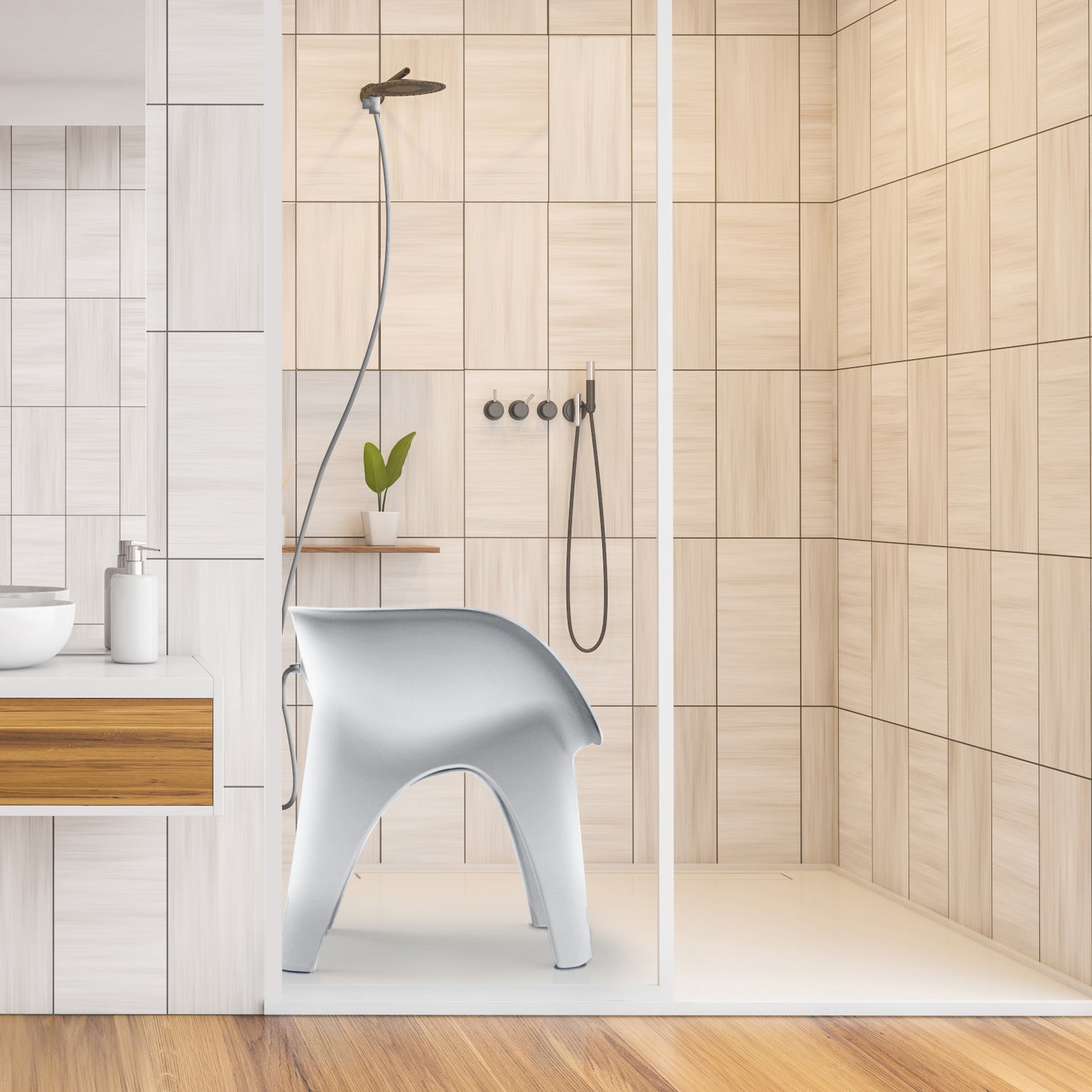 The SoSoak™ Shower Soaking Chair | Sitz Bath Chair